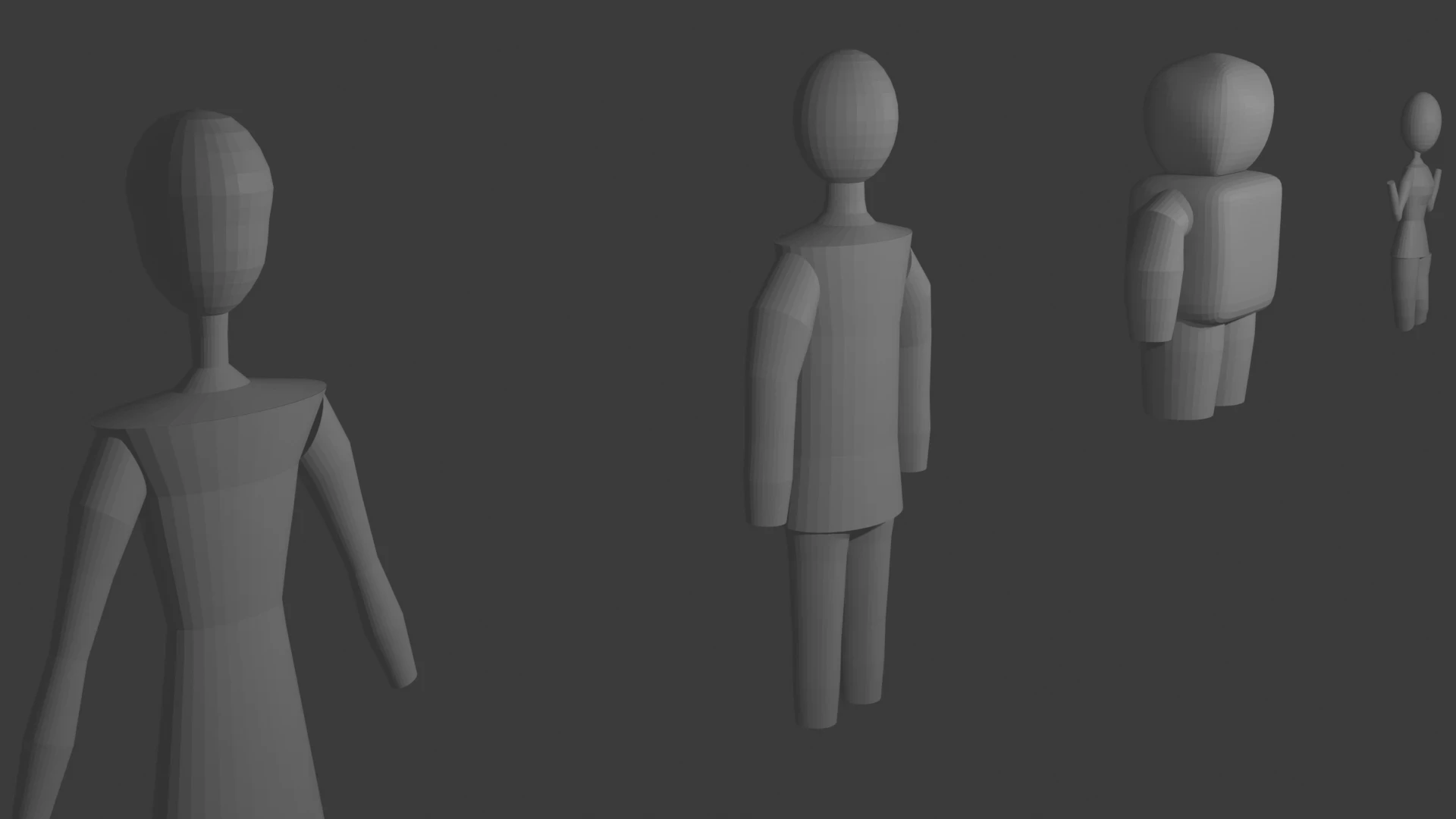 ArtStation - HW2 Basic Character Shapes
