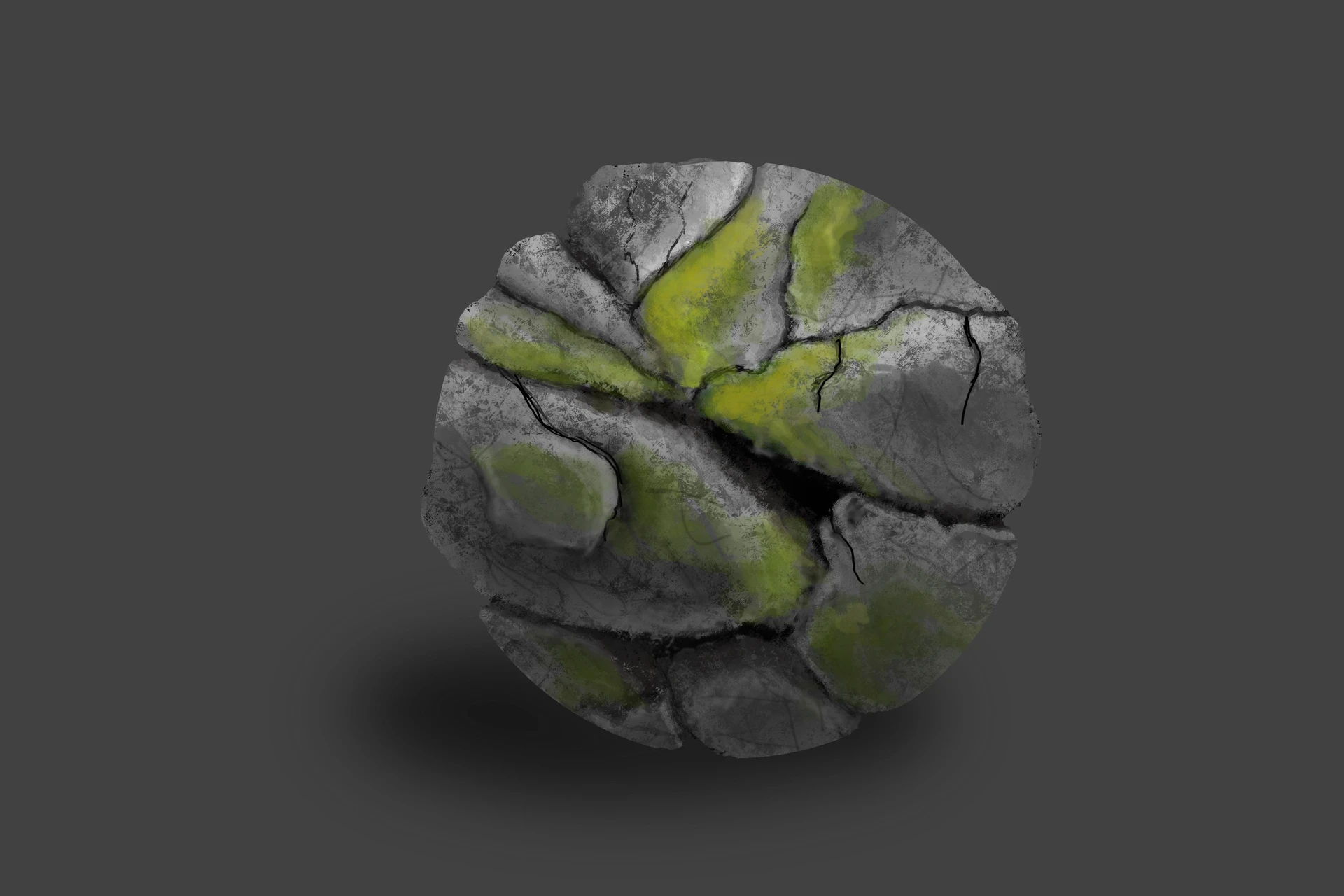ArtStation - Rock Matrial Study In Photoshop