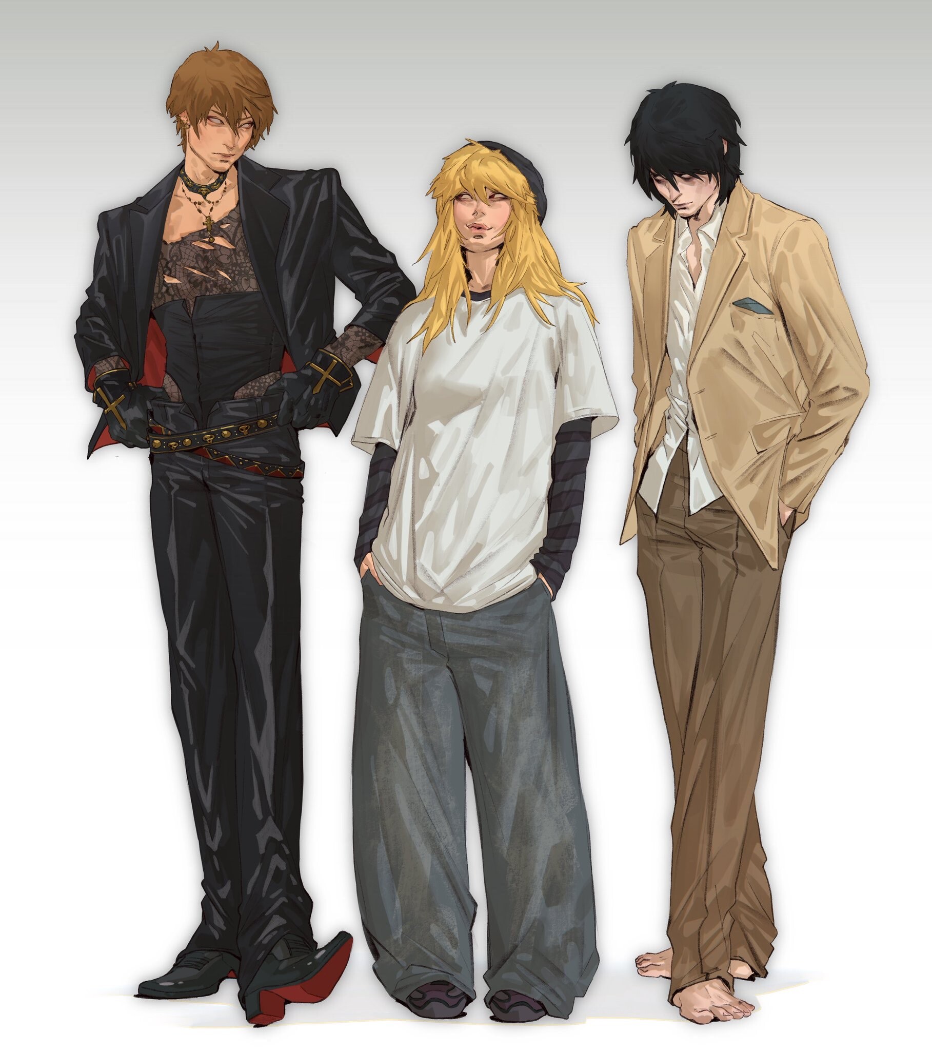 ArtStation - Death Note character design / fanart