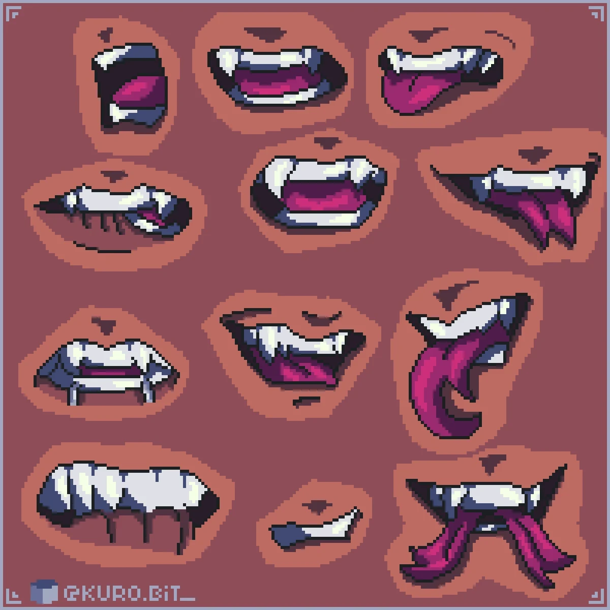 ArtStation - Mouth Training