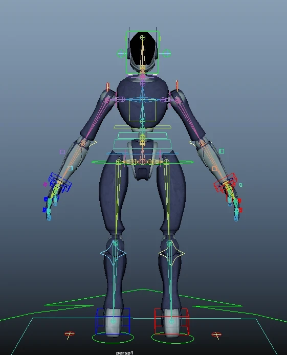 ArtStation - Gizmo robot rig showcase
