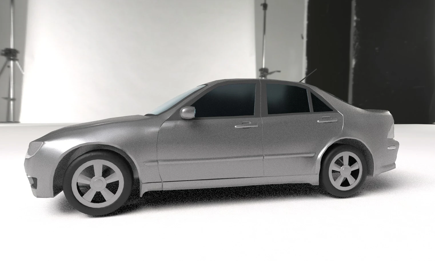ArtStation - 2003 Lexus IS300 3D Model