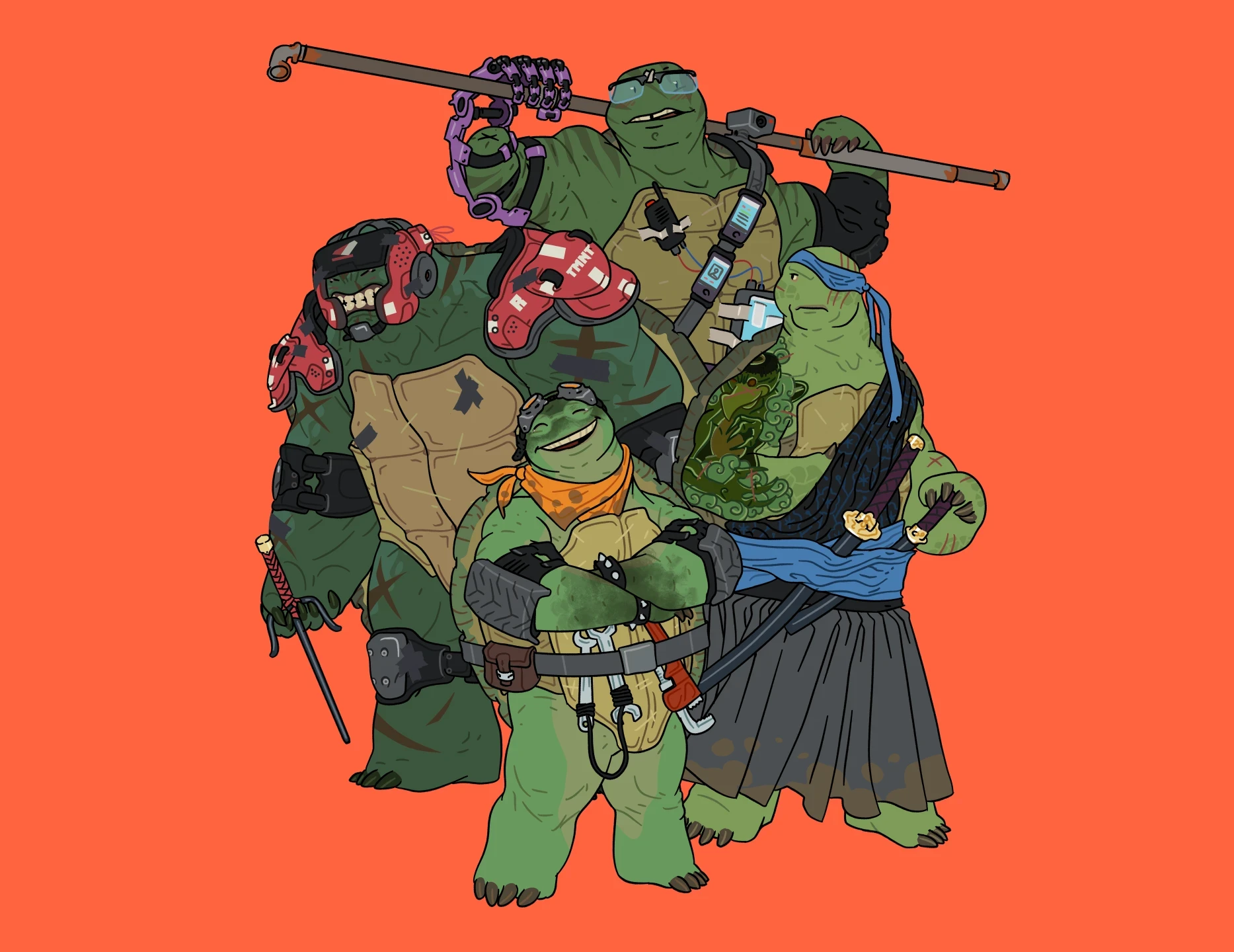 ArtStation - TMNT