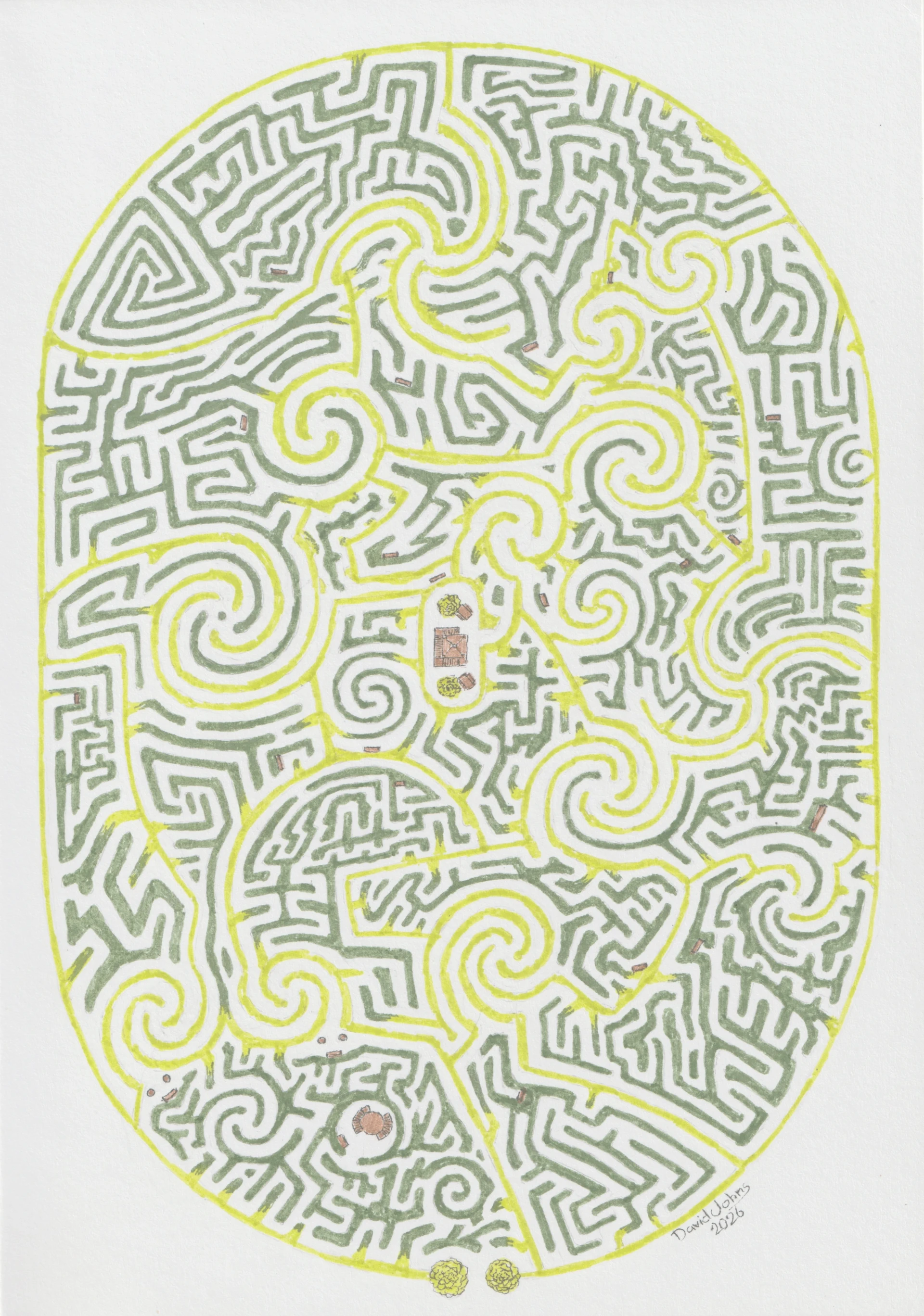 ArtStation - Large Hedge Maze