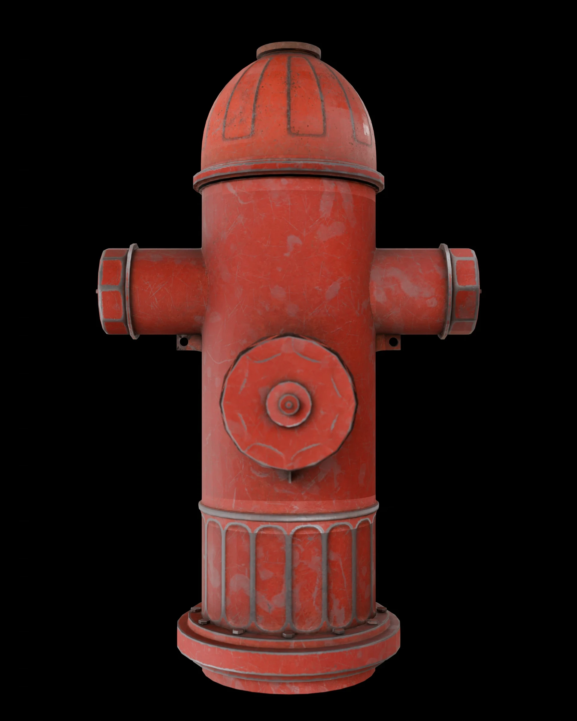 ArtStation - Industrial Fire Hydrant Prop