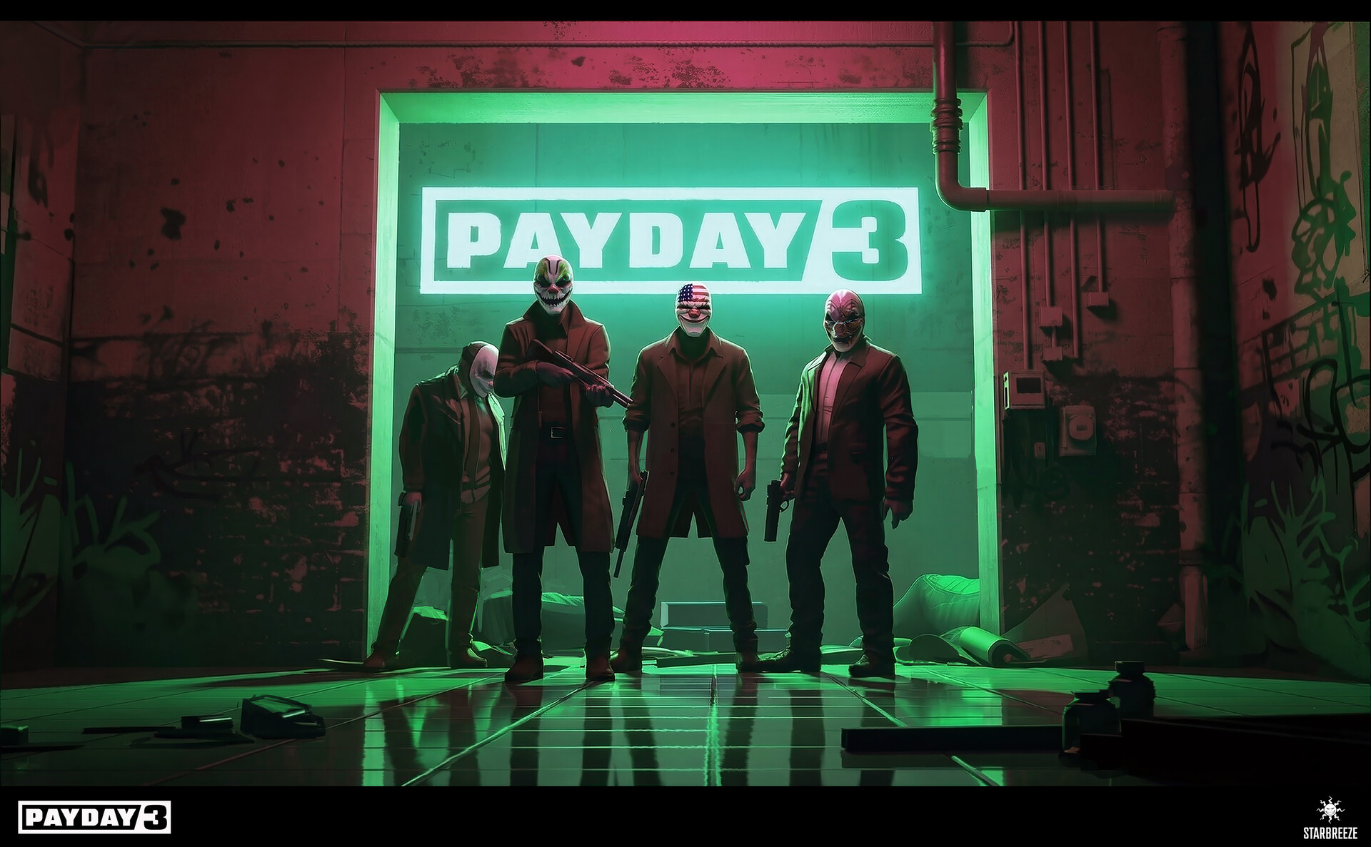 Daniel Perez - PaPayday 3 Art Direction & Concept Art / New Menu ...