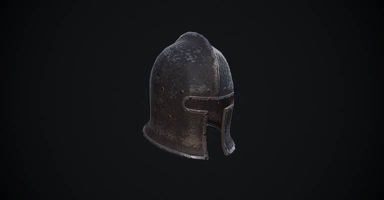 ArtStation - Rusty Helmet - BRAWL