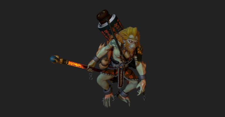 ArtStation - Monkey King_Marmoset Viewer