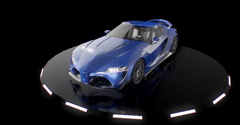 ArtStation - Toyota - Mobile game model