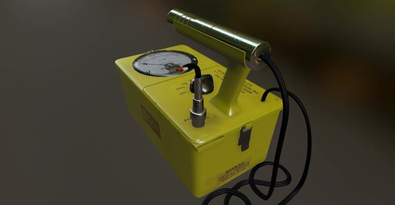 ArtStation - Geiger Counter Test No. 1