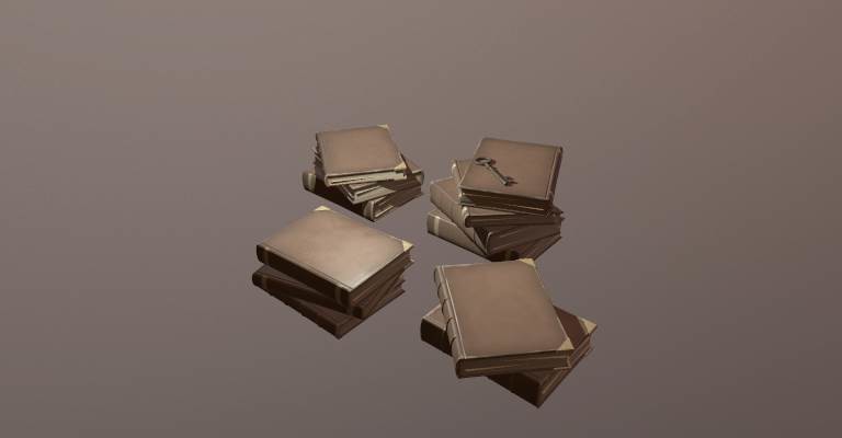 ArtStation - Books and Key