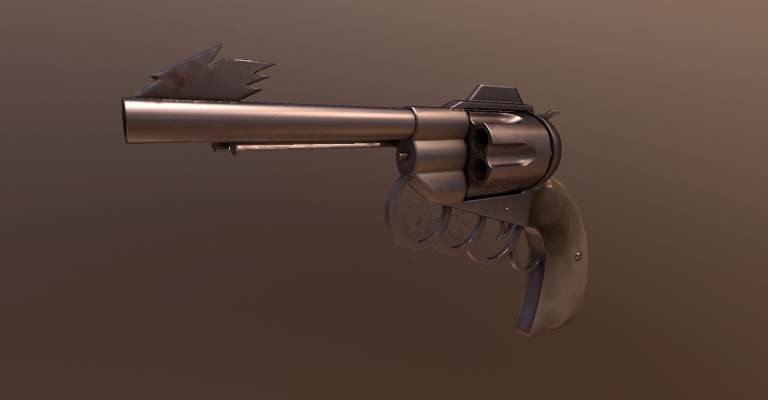 ArtStation - Justice Wing Revolver