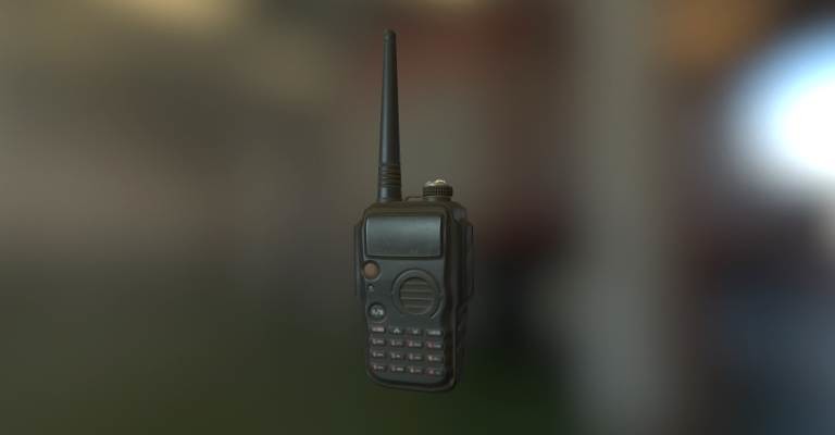 ArtStation - Hand Radio