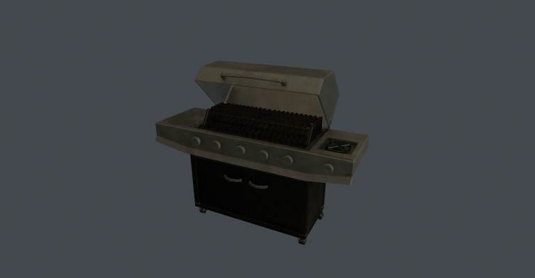 ArtStation - Gas Grill