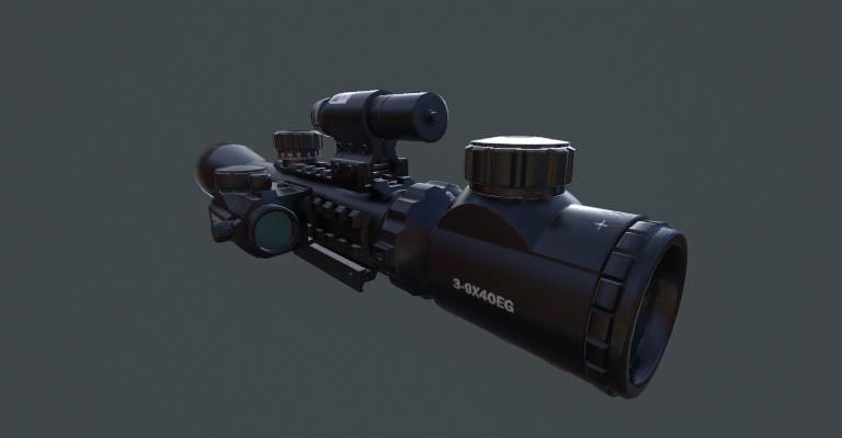 ArtStation - Optical sight 3-9x40EG