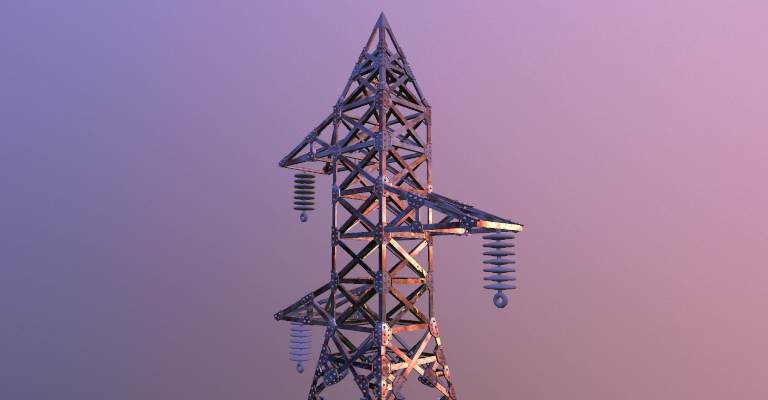 ArtStation - Transmission Tower