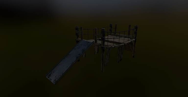 ArtStation - Rope Bridge