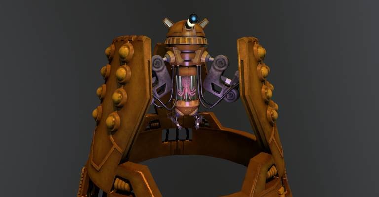 ArtStation - Emperor Dalek, 3D Model