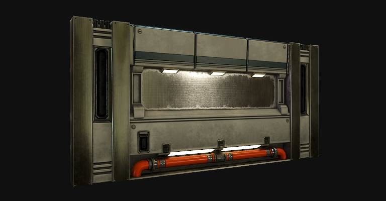 ArtStation - Props_Wall_001