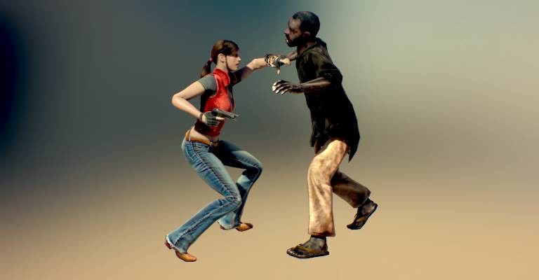 ArtStation - RE Mercenaries Scene 01