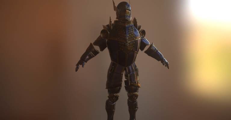 ArtStation - Blue Knight