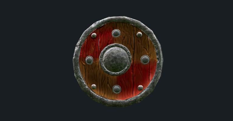 ArtStation - shield practice work