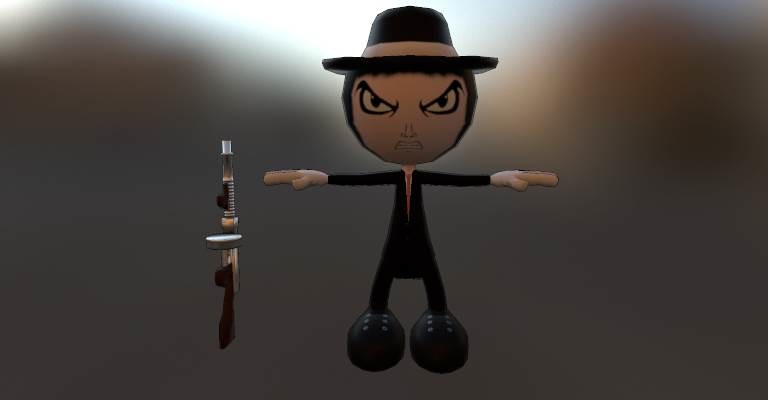 ArtStation - Cartoon Gangster