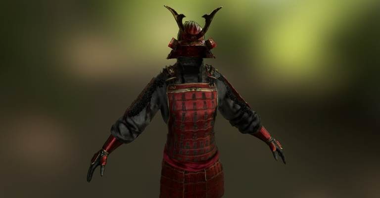 ArtStation - samurai