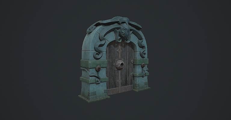 ArtStation - Water dungeon gates