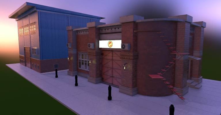 ArtStation - asg2_building