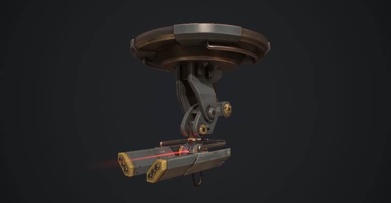 ArtStation - Sci Fi Turret