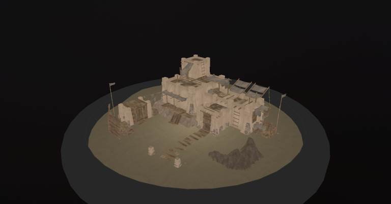 ArtStation - Desert House