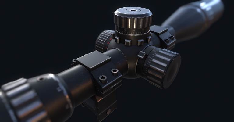 ArtStation - Sniper Scope