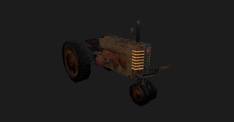 ArtStation - Possessed Tractor