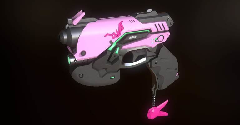 ArtStation - Overwatch D.va Gun
