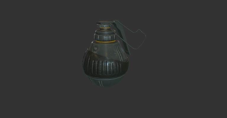 ArtStation - Sci-Fi Grenade