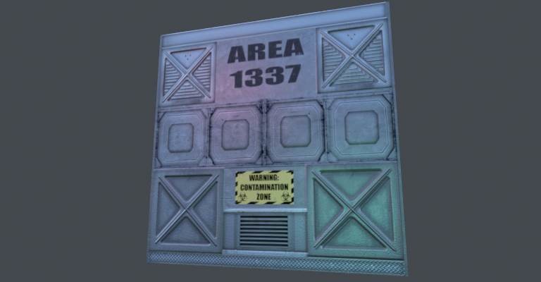 ArtStation - Sci-Fi Wall