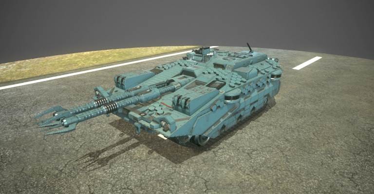 ArtStation - Custom Tank2
