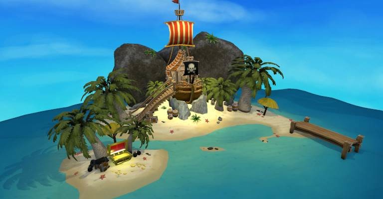 ArtStation - Pirate Island