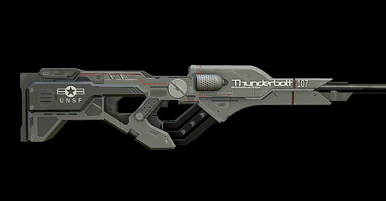 ArtStation - Thunderbolt Rifle