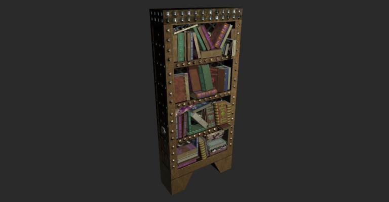 ArtStation - New Bookshelf