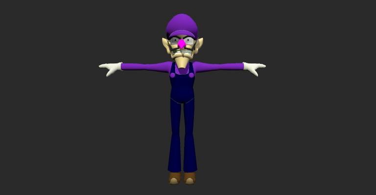 ArtStation - Waluigi (WIP)