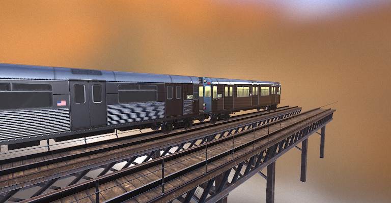 ArtStation - New York Subway Train