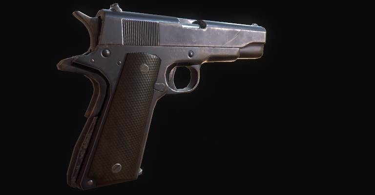 ArtStation - M1911 Texture