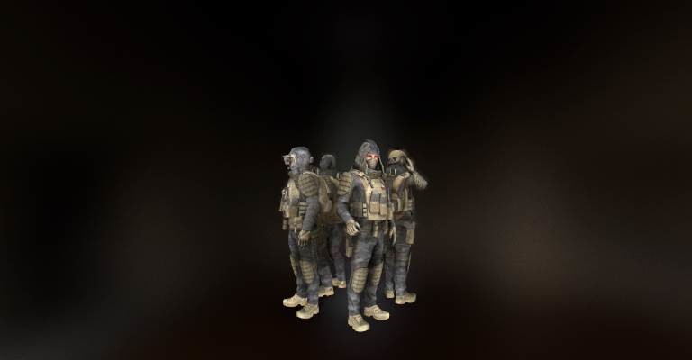 ArtStation - G.R.O.M. Warface soldier