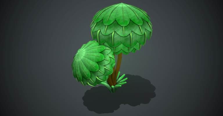 ArtStation - 3D Props | Shrubs