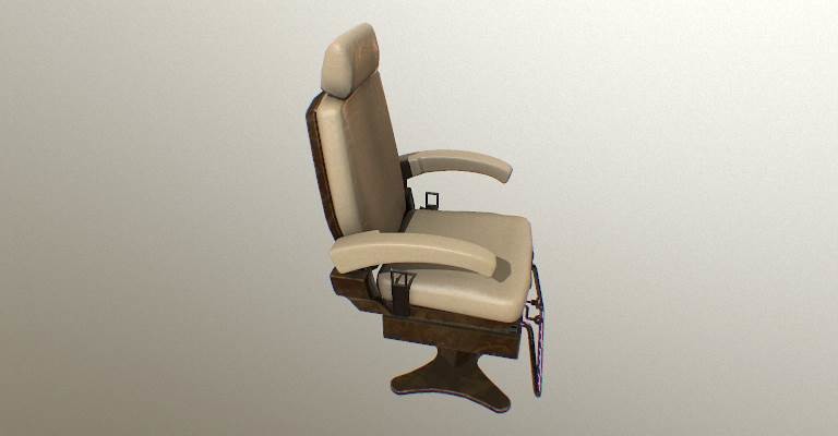 ArtStation - Map Operator's Chair