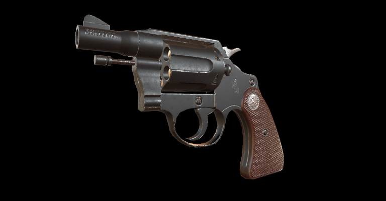 ArtStation - Colt Detective Special Revolver for games