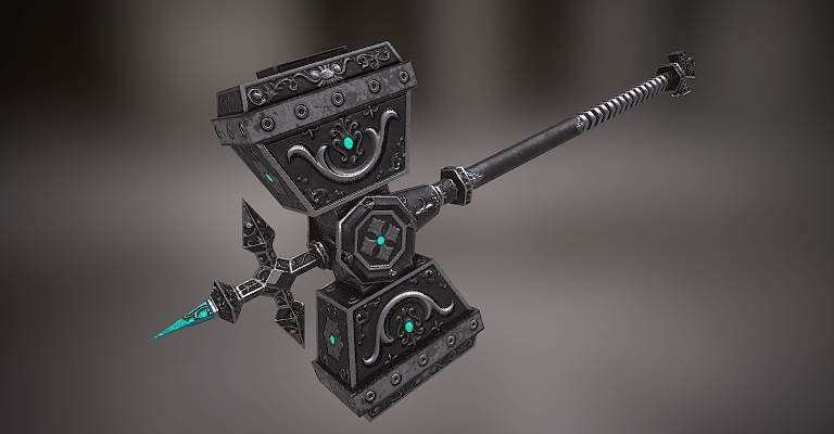 ArtStation - Gothic hammer