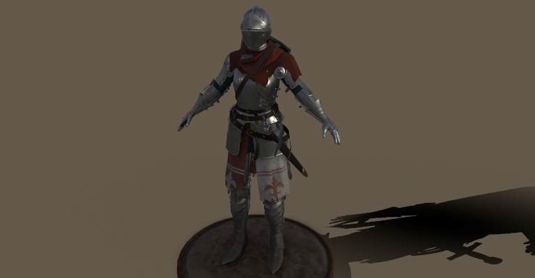 ArtStation - My master thesis - REALISTIC LAYERED ARMOR STUDY(Mental)